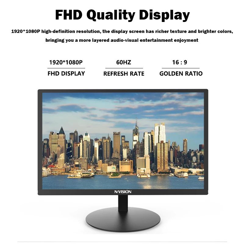 Nvision 20" Monitor LED 60hz | Shopee Philippines