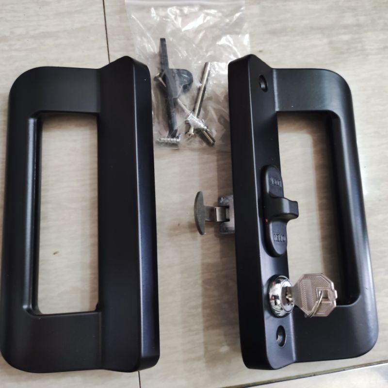 798/900series Sliding door lock with handle aluminum frame door ...