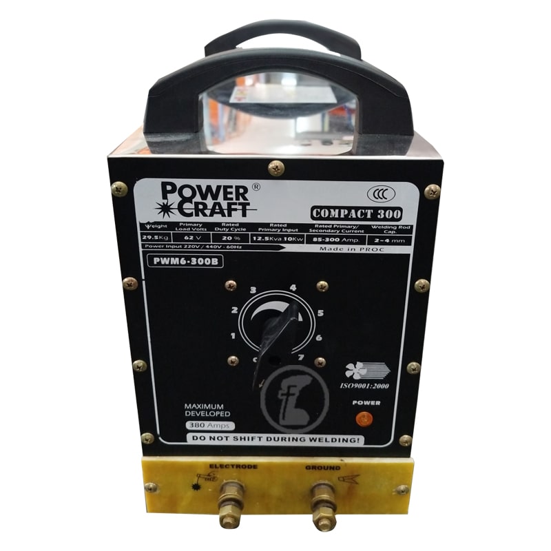 POWER CRAFT AC Compact Transformer ARC Welding Machine 300A -PWM6 300B ...
