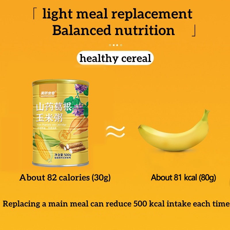 Corn Congee 500g Original Breakfast instant oatmeal Purple Potato ...