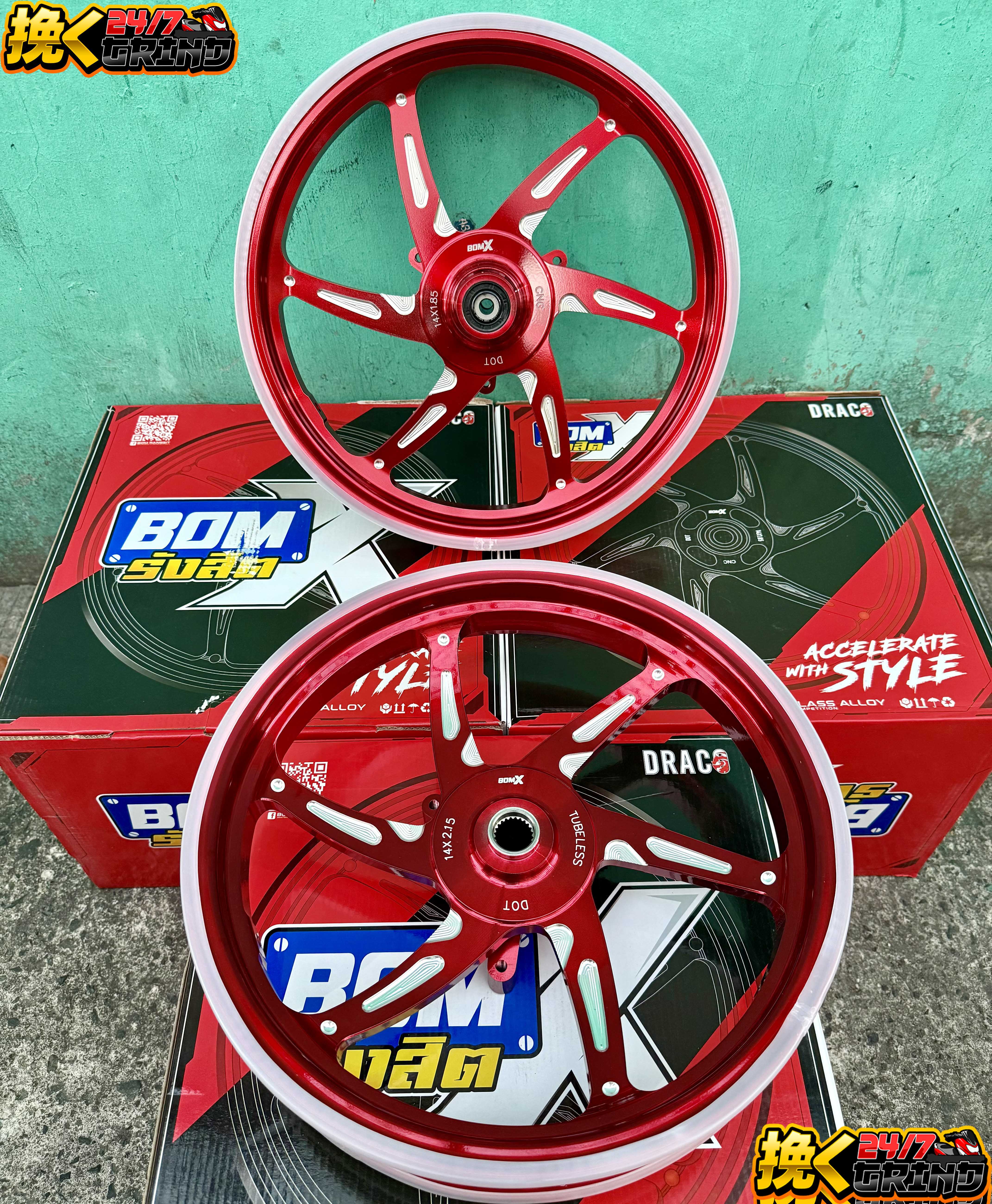 BOM RANGSIT MAGS DRACO For YAMAHA NMAX V1 / NMAX V2 HEAVY DUTY | Shopee ...