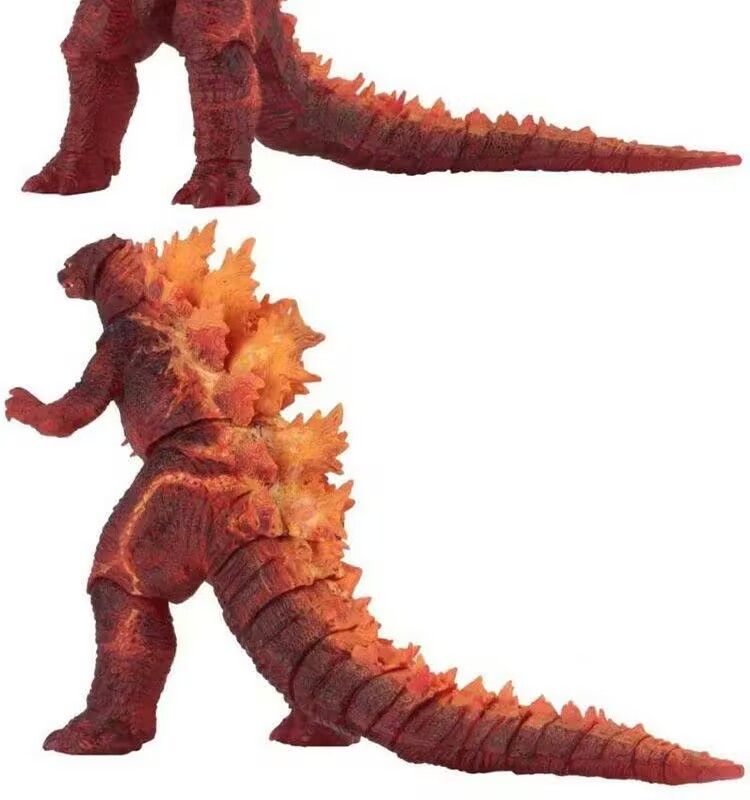 Neca 2019 burning godzilla kotm Movie version of Red Lotus Godzilla toy ...
