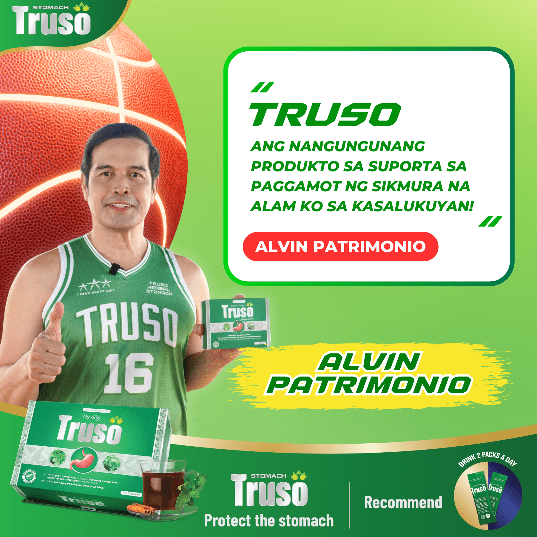 TRUSO - Product to Support Reducing Gastric Pox, Duodenal Ulcers, Box ...