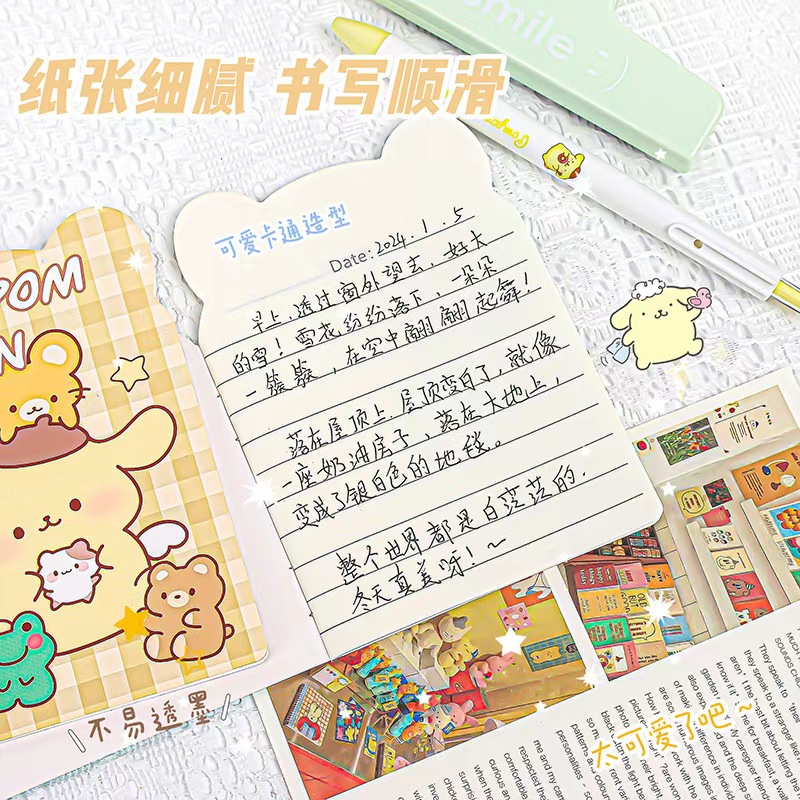 YouAimi sanrio notebook kurumi notebook for school Cute cartoon small ...