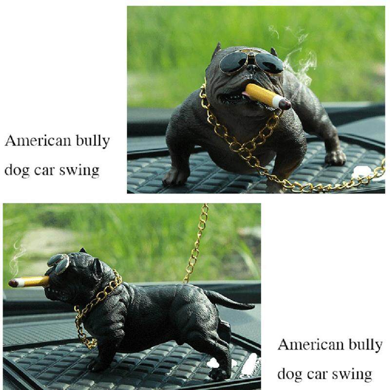 Plastic Realistic Animals American Bully Dog Toys Kids Toddler Nature ...
