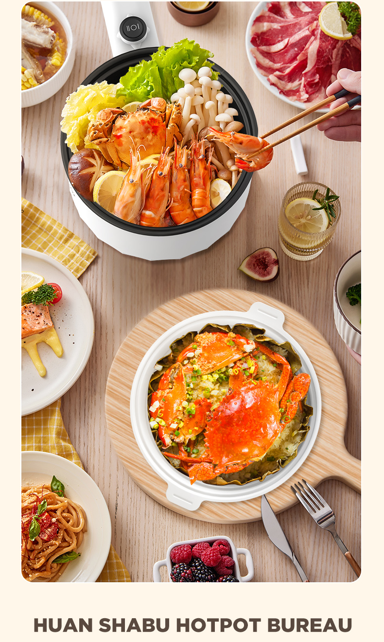 Dreepor Multifunctional Electric Cooker Cooking Pot Household mini Rice ...