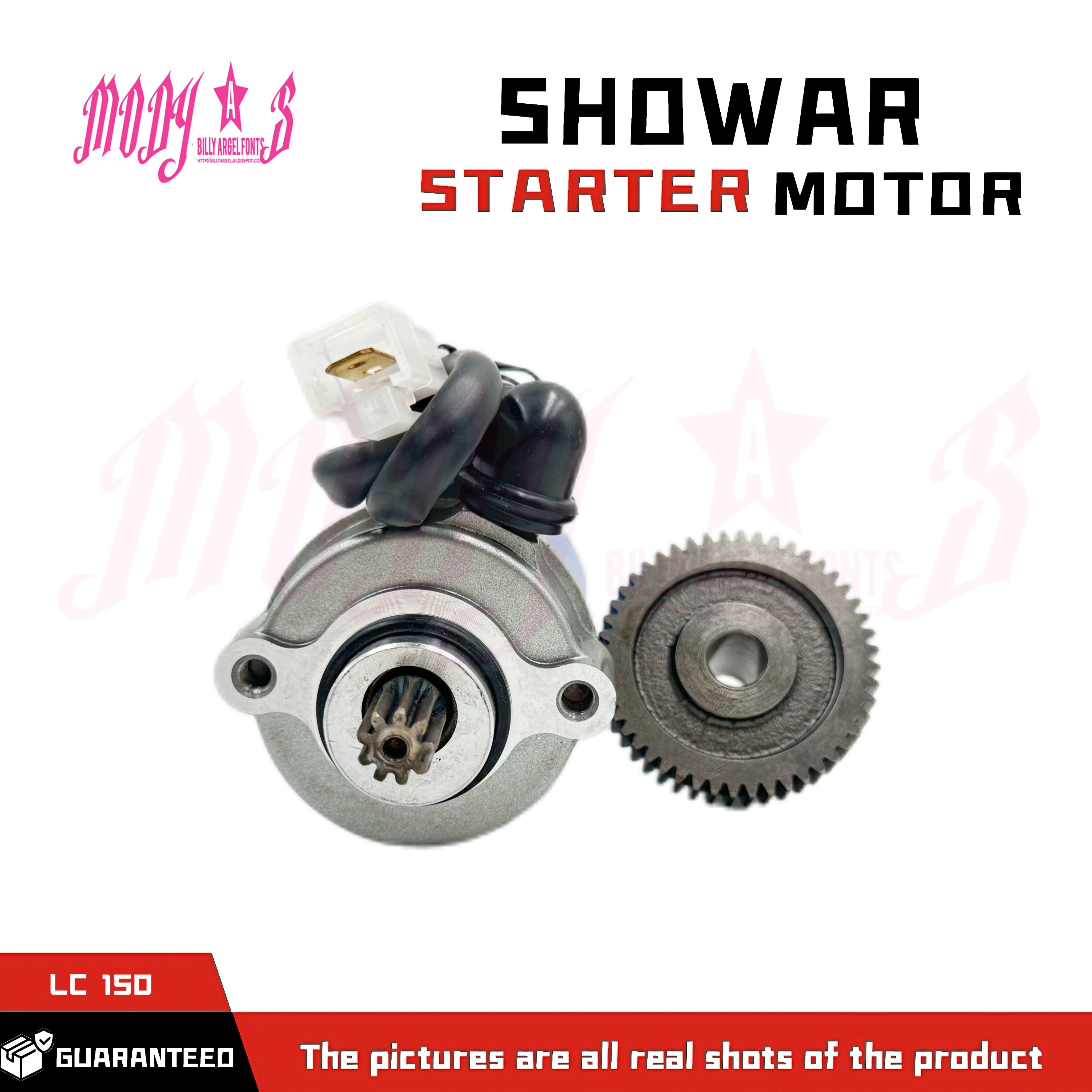 SHOWAR Racing Starter Motor For LC150/LC135/SNIPER150 500CC Made In ...