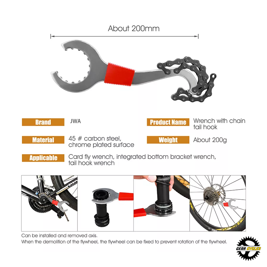Multifunctional Repair Tools Bicycle Maintenance Set Sprocket BB ...