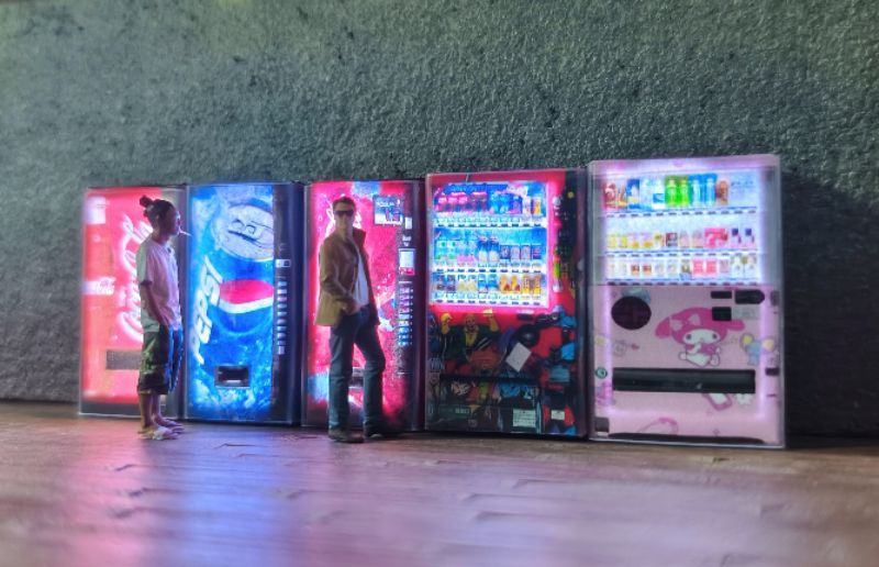 Vending Machine Model Diorama 164 Scale | Shopee Philippines