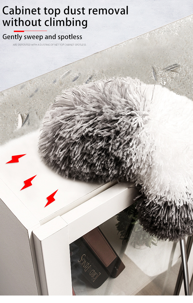 Lengthen 300CM Duster Cleaner Household Feather Duster Multifunctional ...