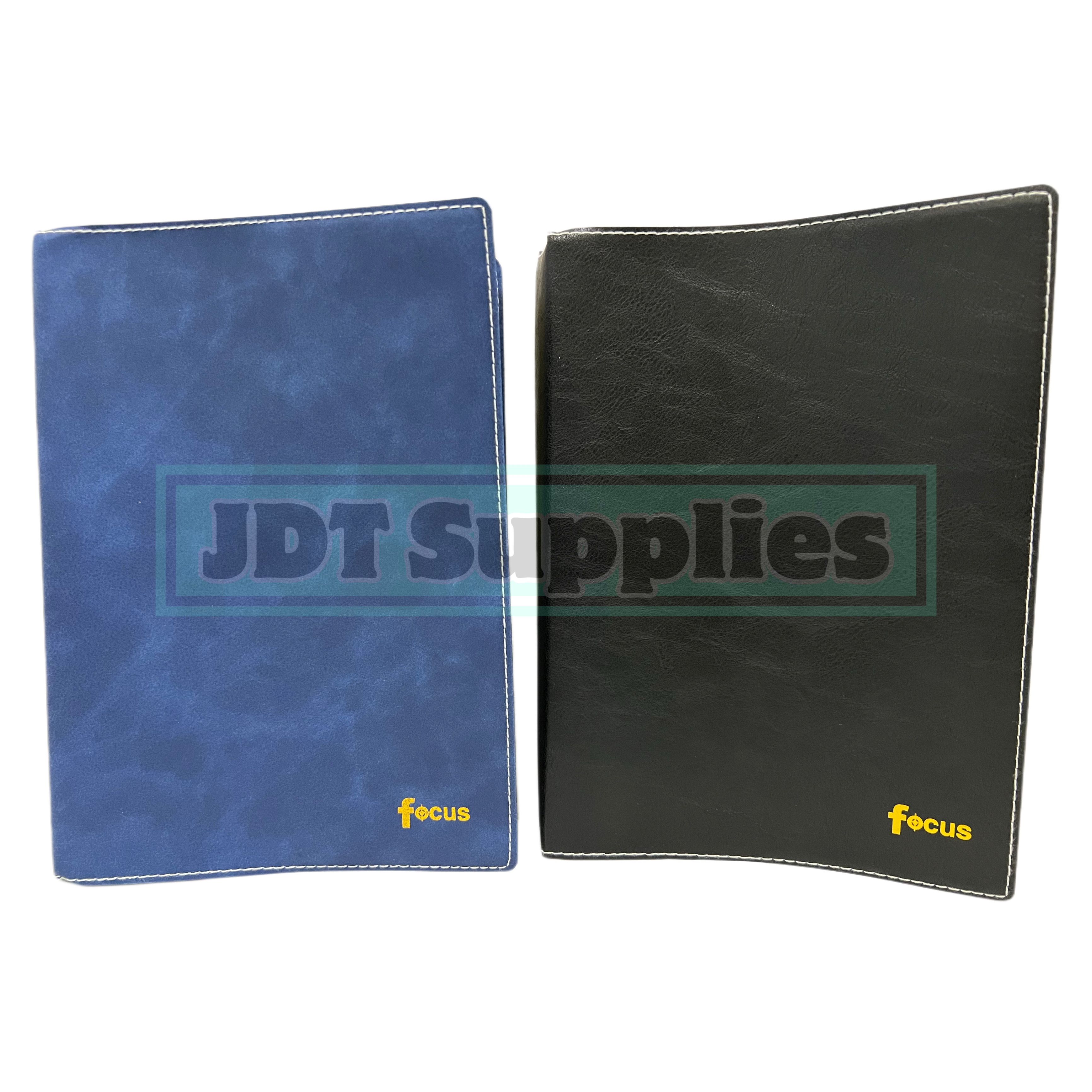 Focus Refillable Binder Notebook [A5 & B5] [Clear Plastic & Leather ...