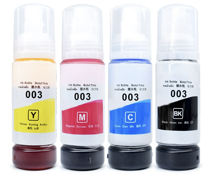 003 Ink Set 003 Refill ink set Compatible For L3110 L1110 L3116 L3150 ...