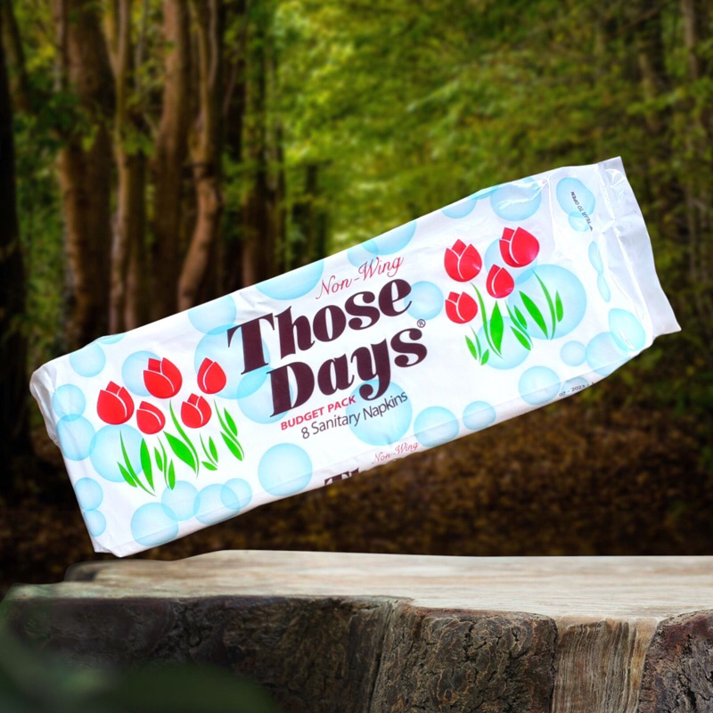 Those Days Non-Wing Sanitary Napkin Pack (8pcs x 6) Total 48pcs ...