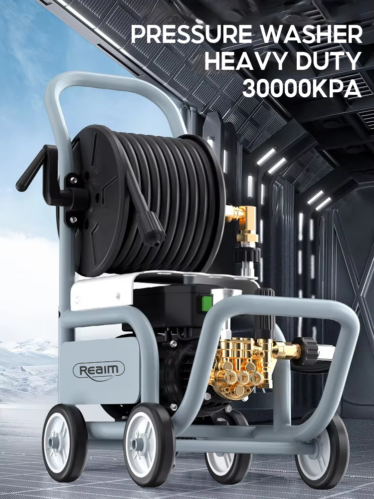 REAIM Pressure Washer Heavy Duty Portable Adjustable Pressure Carwash Machine | Shopee Philippines