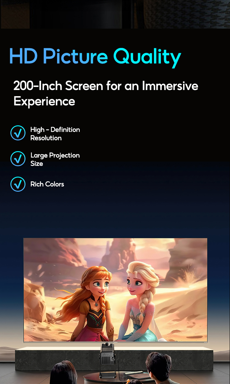 MODOFO K300 Projector 4K Full HD 1080P Portable Projector Smart ...