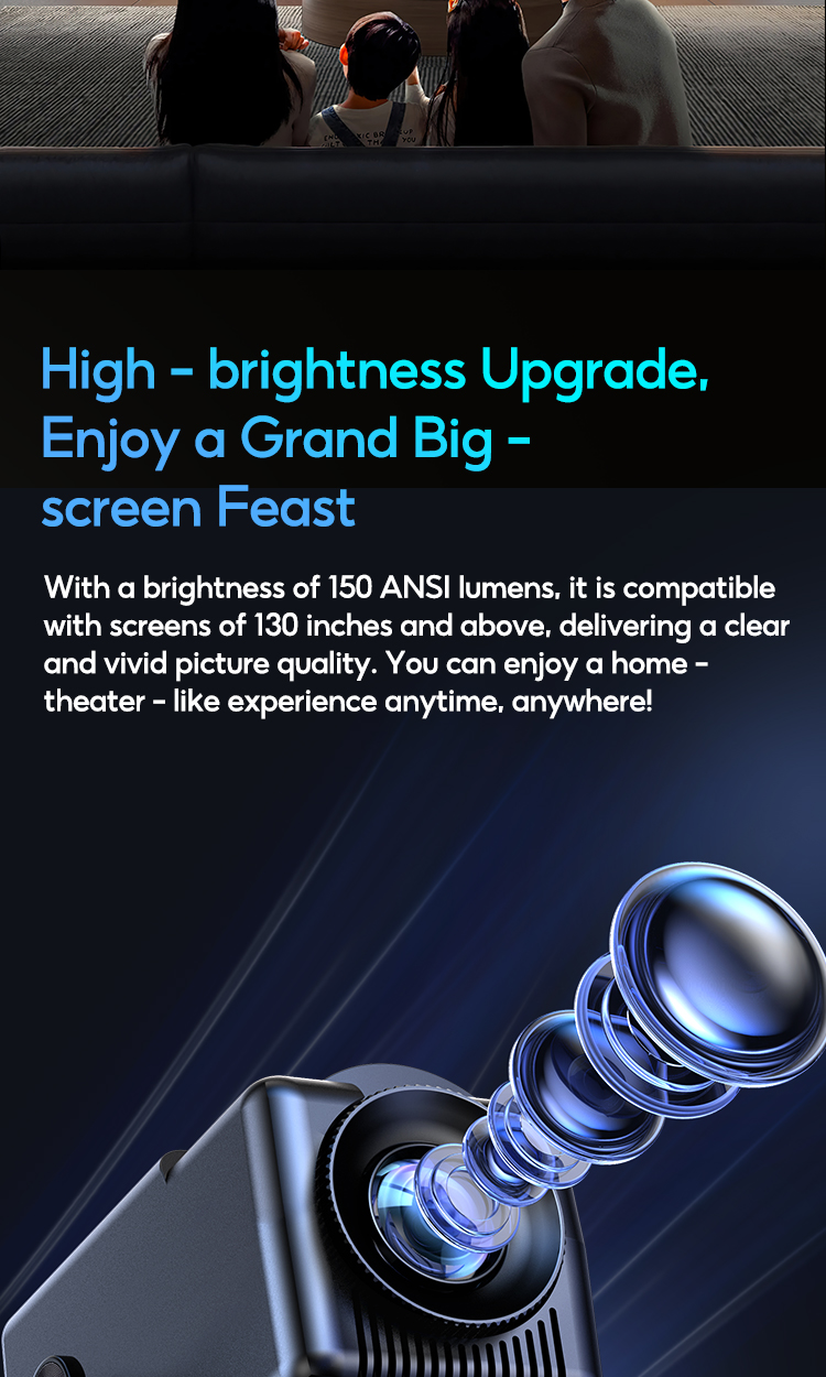 MODOFO K300 Projector 4K Full HD 1080P Portable Projector Smart ...