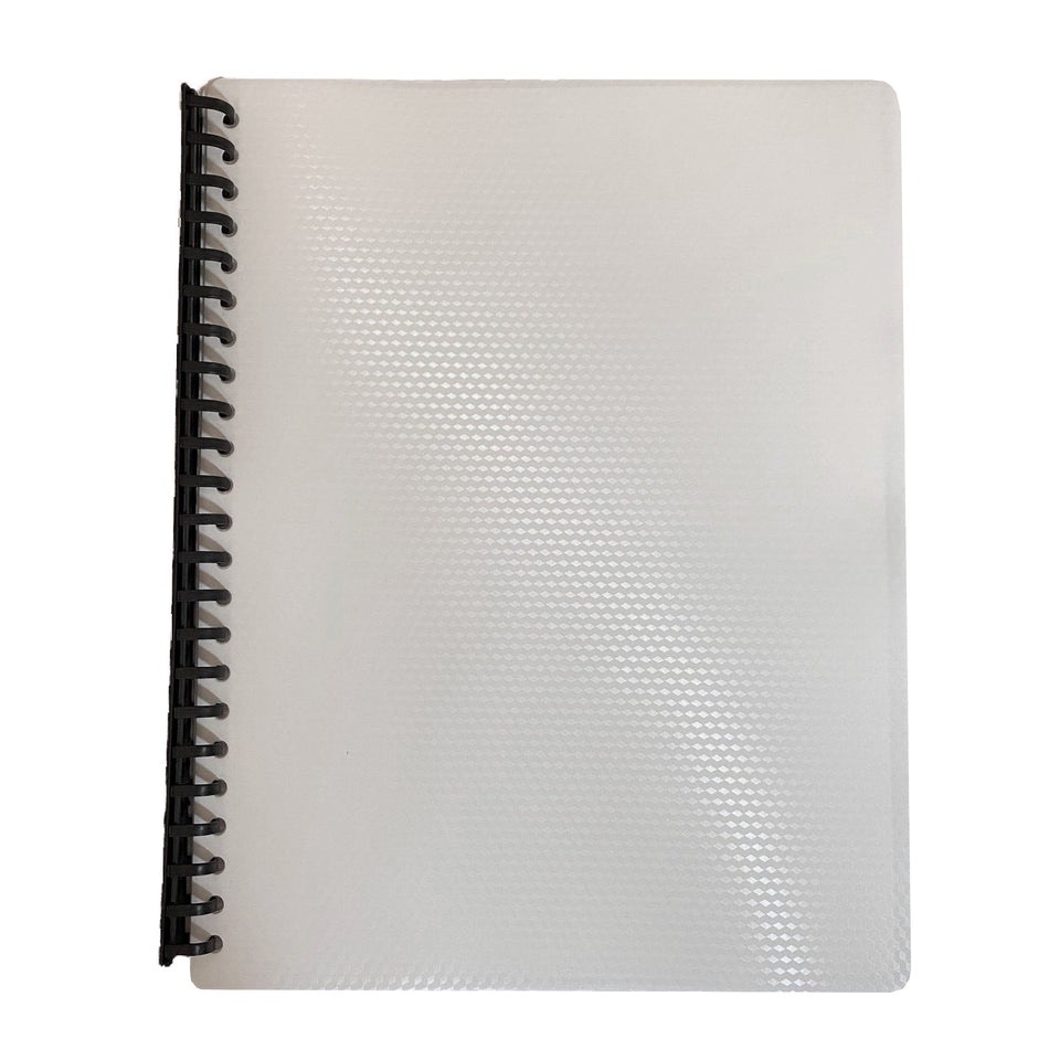 20-page clip hole file folder loose-leaf folder detachable transparent ...