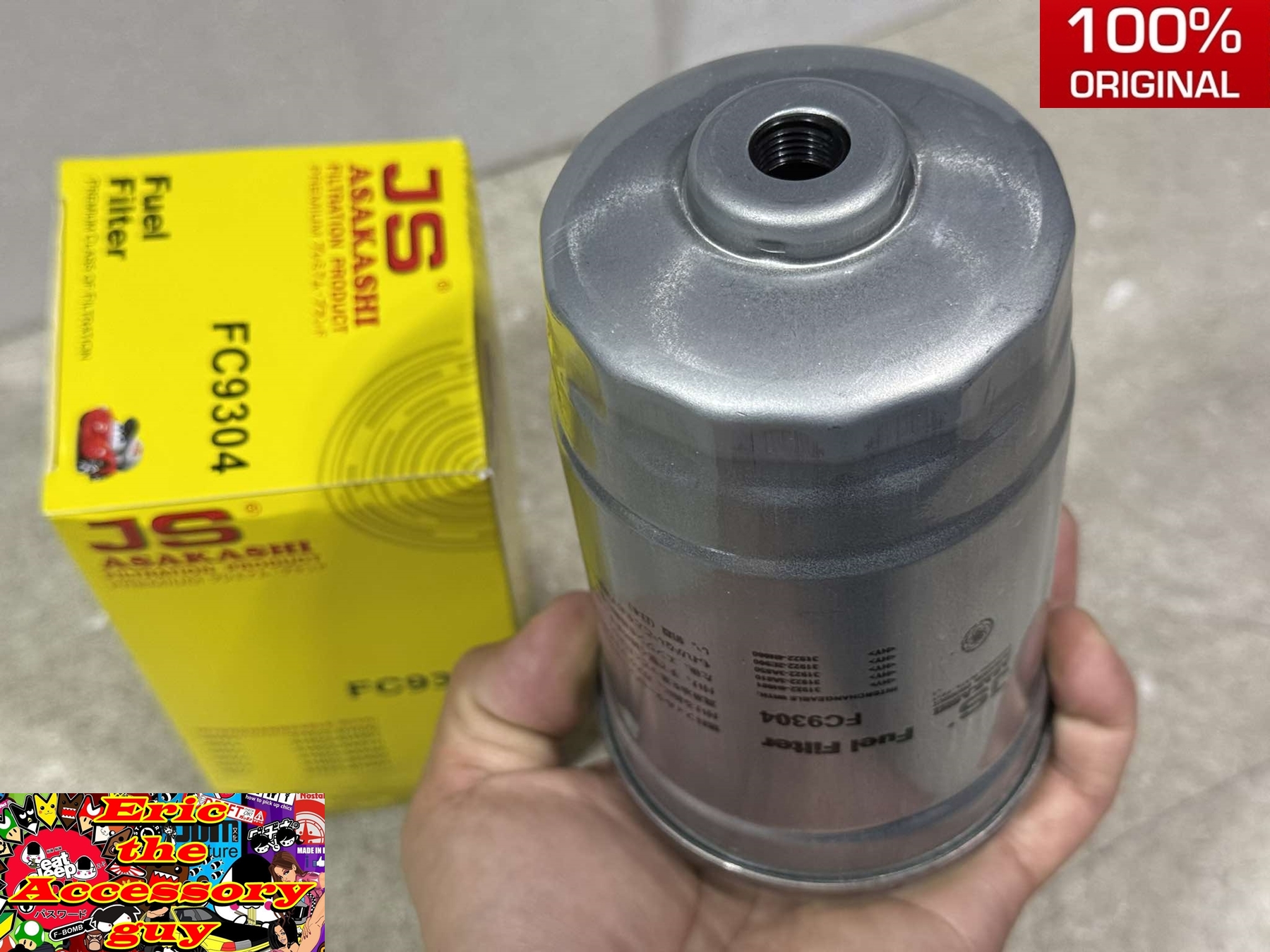 Hyundai H100 Fuel Filter 2005-2019 models (Original JS Asakashi Made in ...