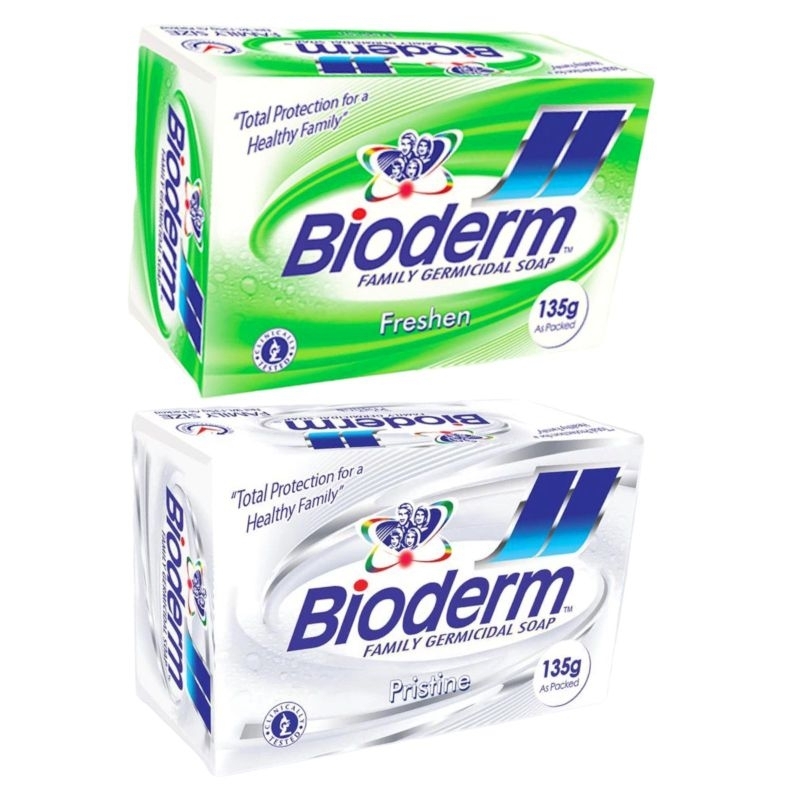 Bioderm Bar Soap 135g Bloom Coolness Antibacterial Germicidal Moist ...