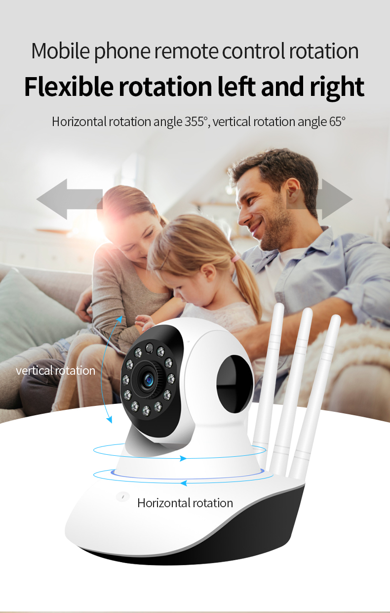 V380 Pro BUY 1 TAKE 1 Dual Cameras Dual Screens Outdoor CCTV connect cellphone waterproof two ...