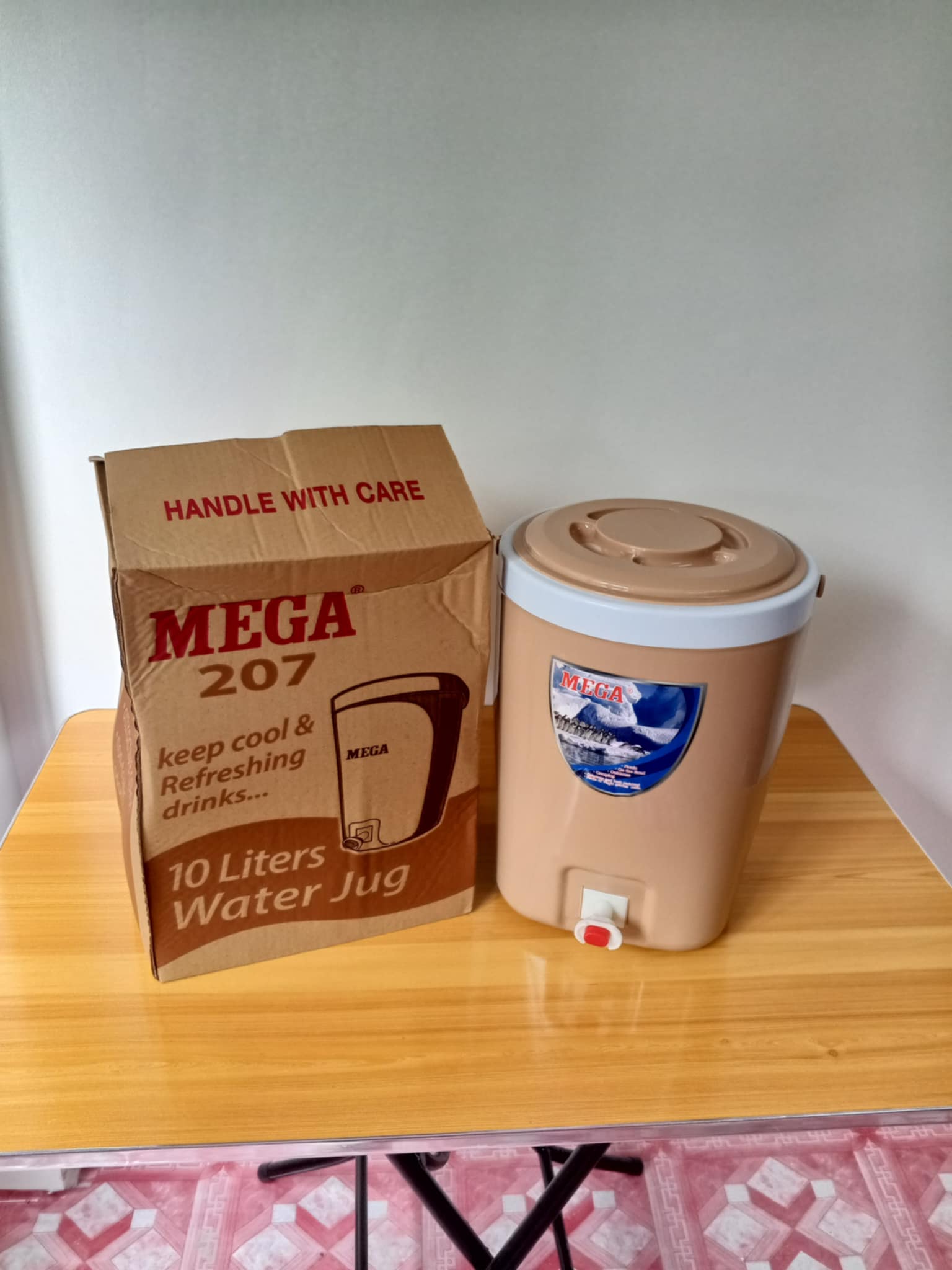 WATER JUG MEGA #207-10LITERS CONTAINER INSULATED WATER JUG WATER ...