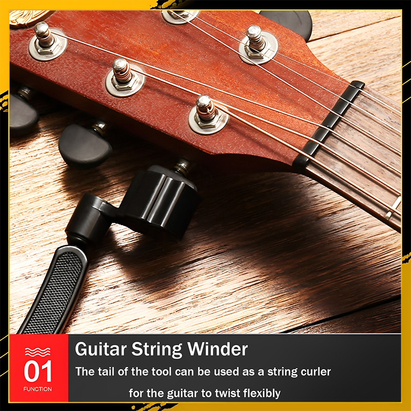 Heart String Guitar String Winder String Pin Puller String Cutter 3 IN ...
