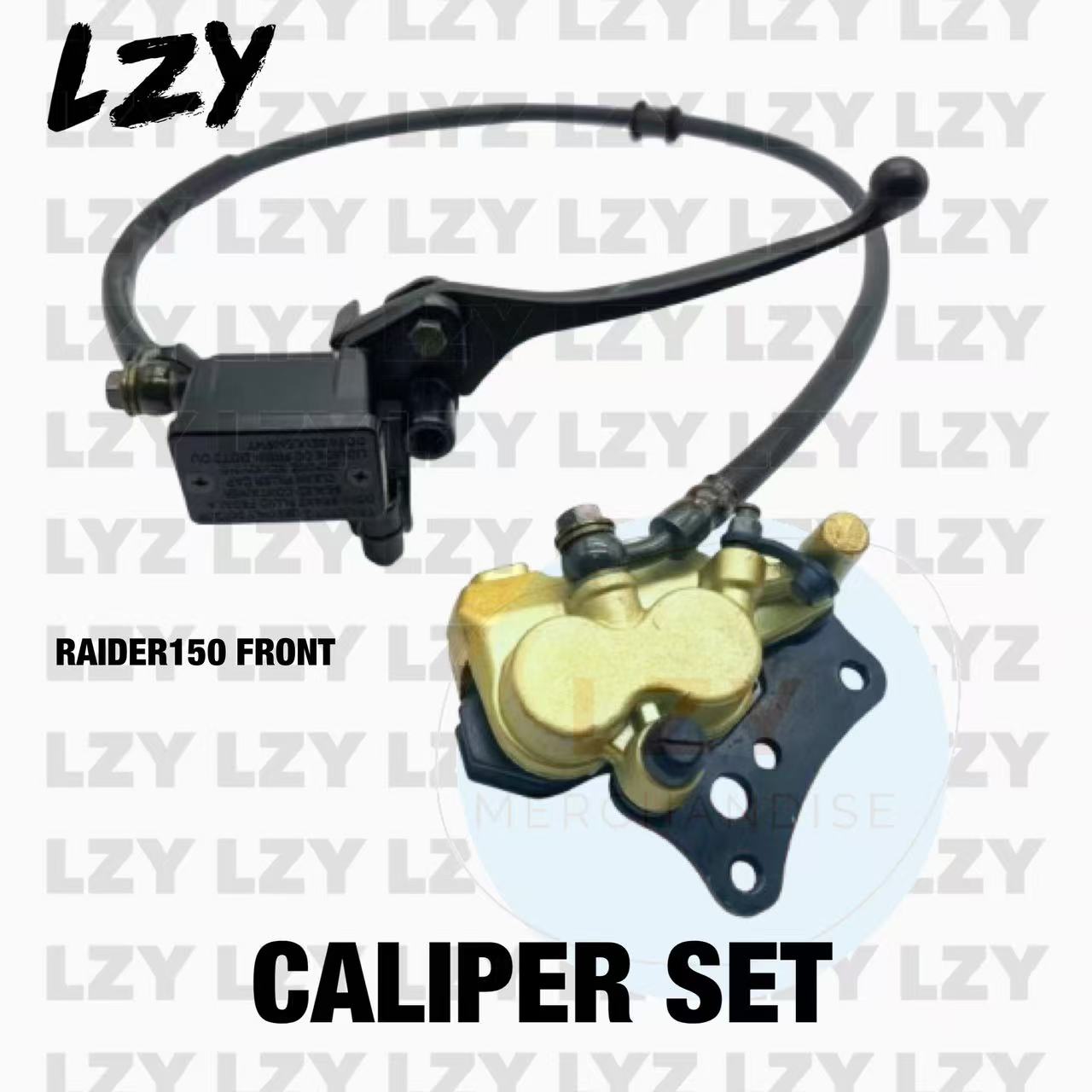 LZY Brake Caliper Set Assy Front Rear Motorcycle XRM TRINITY MIO ...