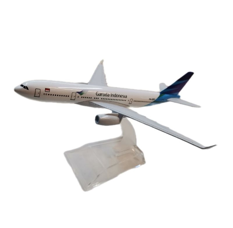 Garuda Indonesia A330 Diecast Toy Airplane Model - 6 Inches with Stand ...