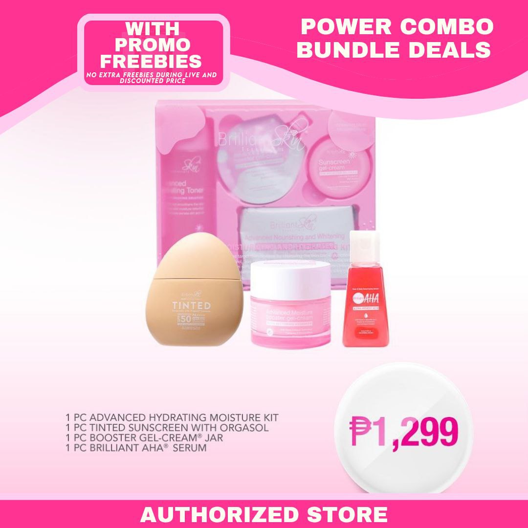 COMBO BUNDLE | 1 HYDRATING SET + 1 TINTED ORGASOL + 1 AHA SERUM + 1 ...