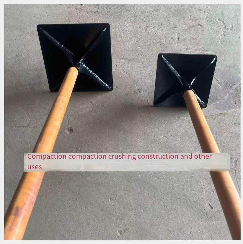 Earth Rammer Tamping Plate Tool Heavy-Duty Tamping Foundation ...
