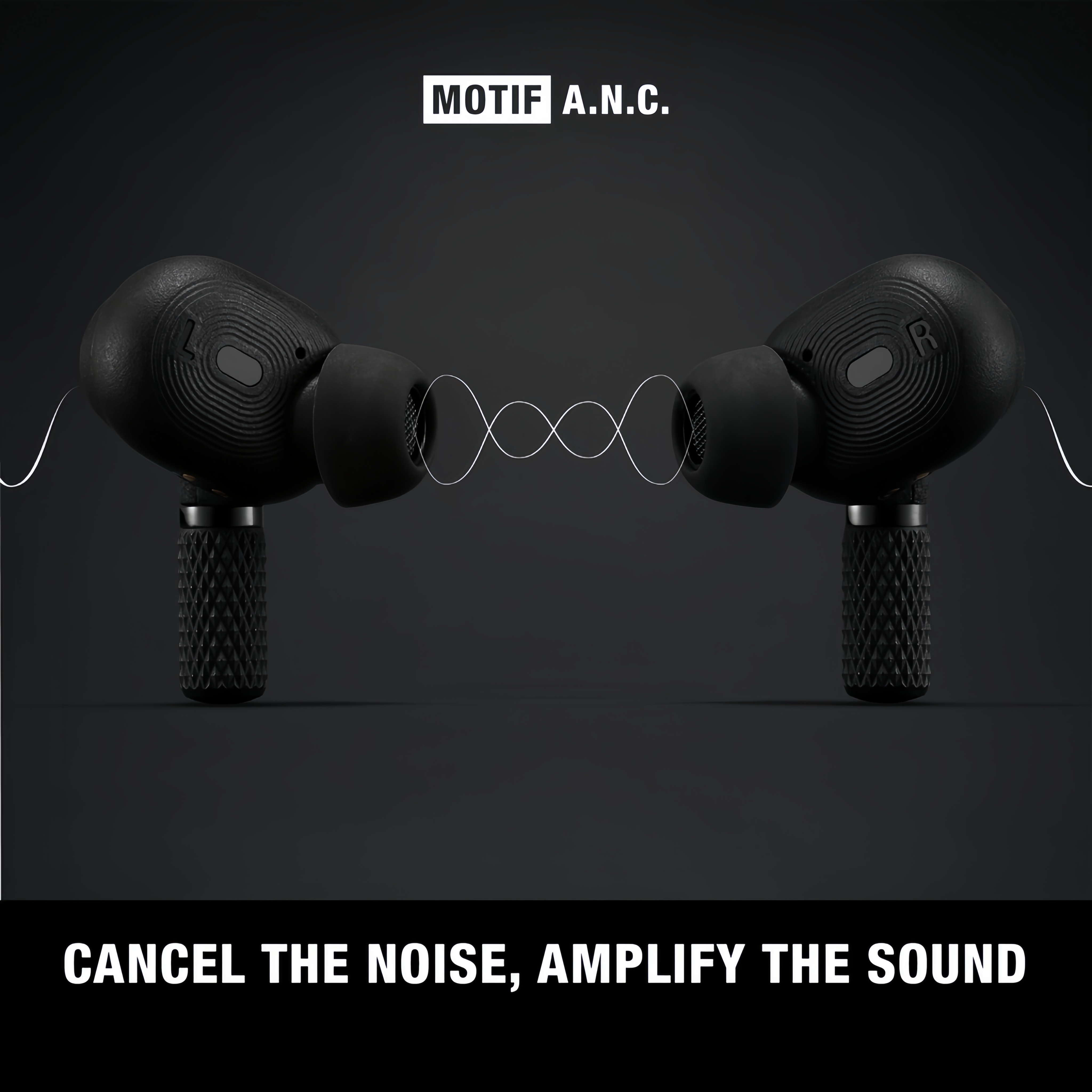 𝗠𝗔𝗥𝗦𝗛𝗔𝗟𝗟 MOTIF ANC True Wireless Bluetooth Earbuds Built-in Microphone ...
