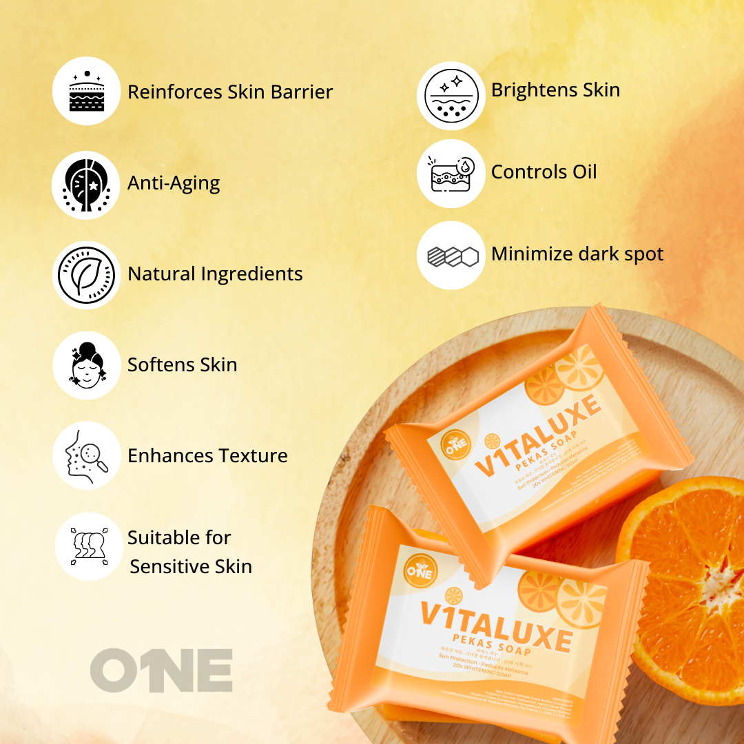 V1taluxe Pekas Melasma Soap(100g)-Dark Spots,Melasma,Pekas ...