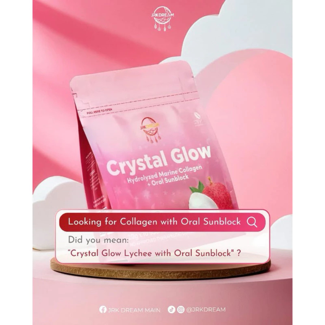 Crystal Glow Lychee Fruit Extract Anti Aging Improve Digestion ...