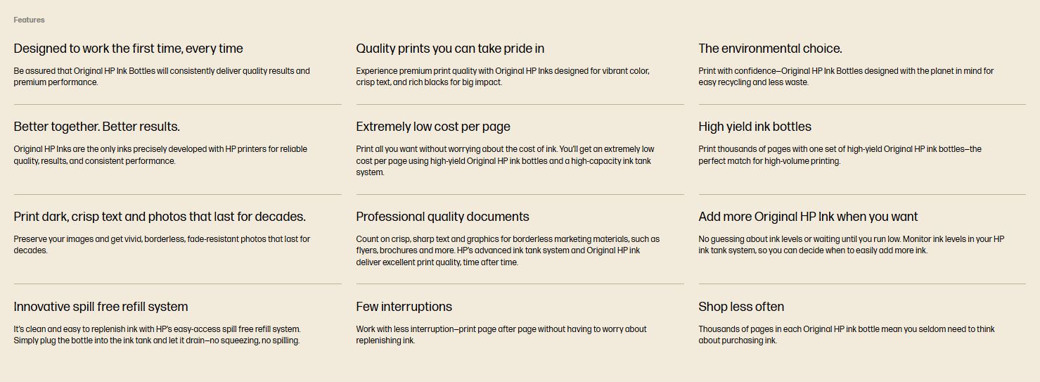 HP GT52 70-ml (C, Y, M) & GT53 90-ml Black Original Ink Bottle - 1set ...