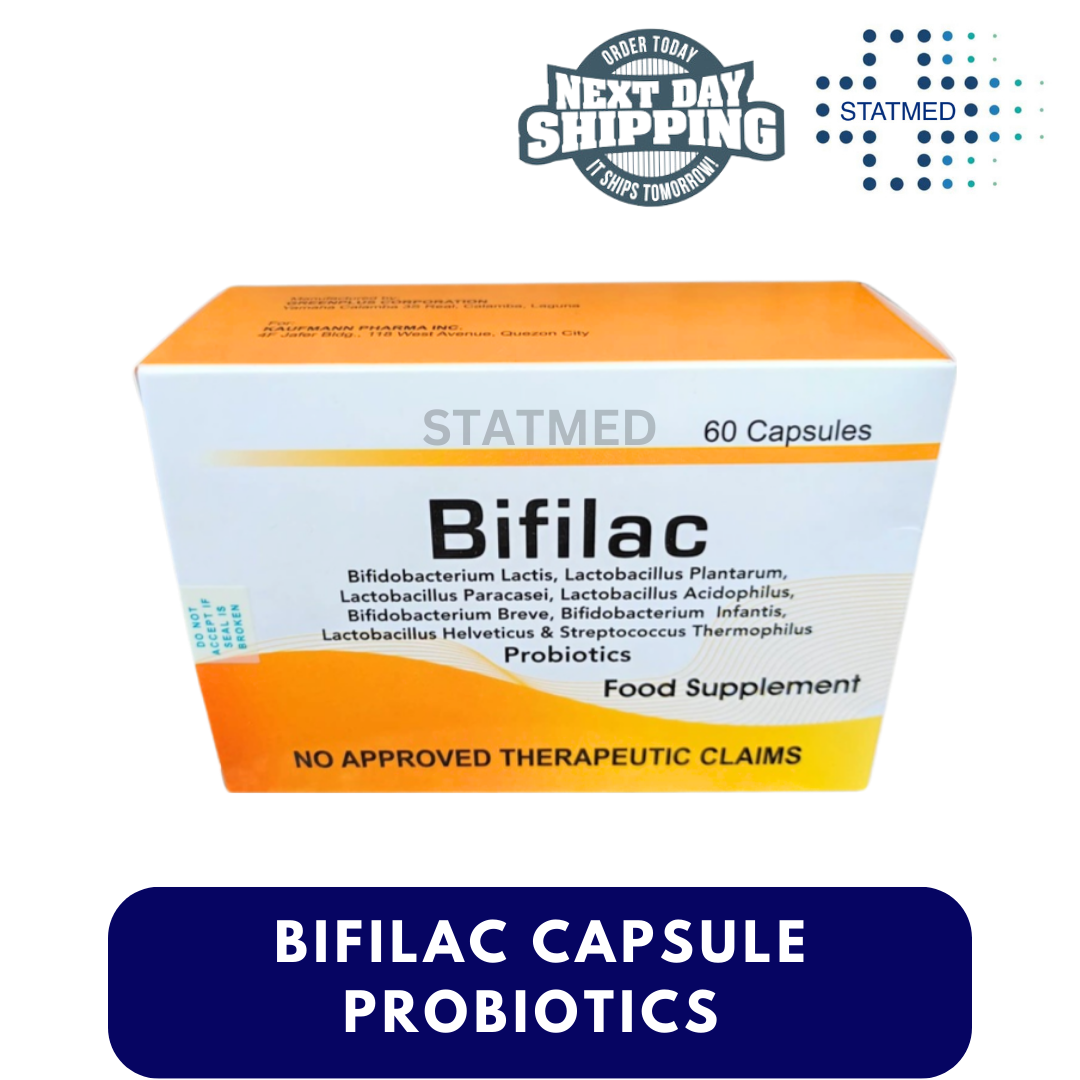 Bifilac Probiotics Food Supplement Capsule l 30 & 60 Caps | Shopee ...