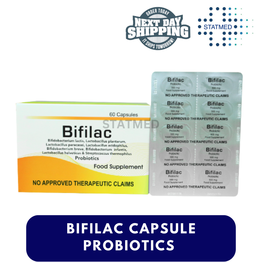 Bifilac Probiotics Food Supplement Capsule l 30 & 60 Caps | Shopee ...
