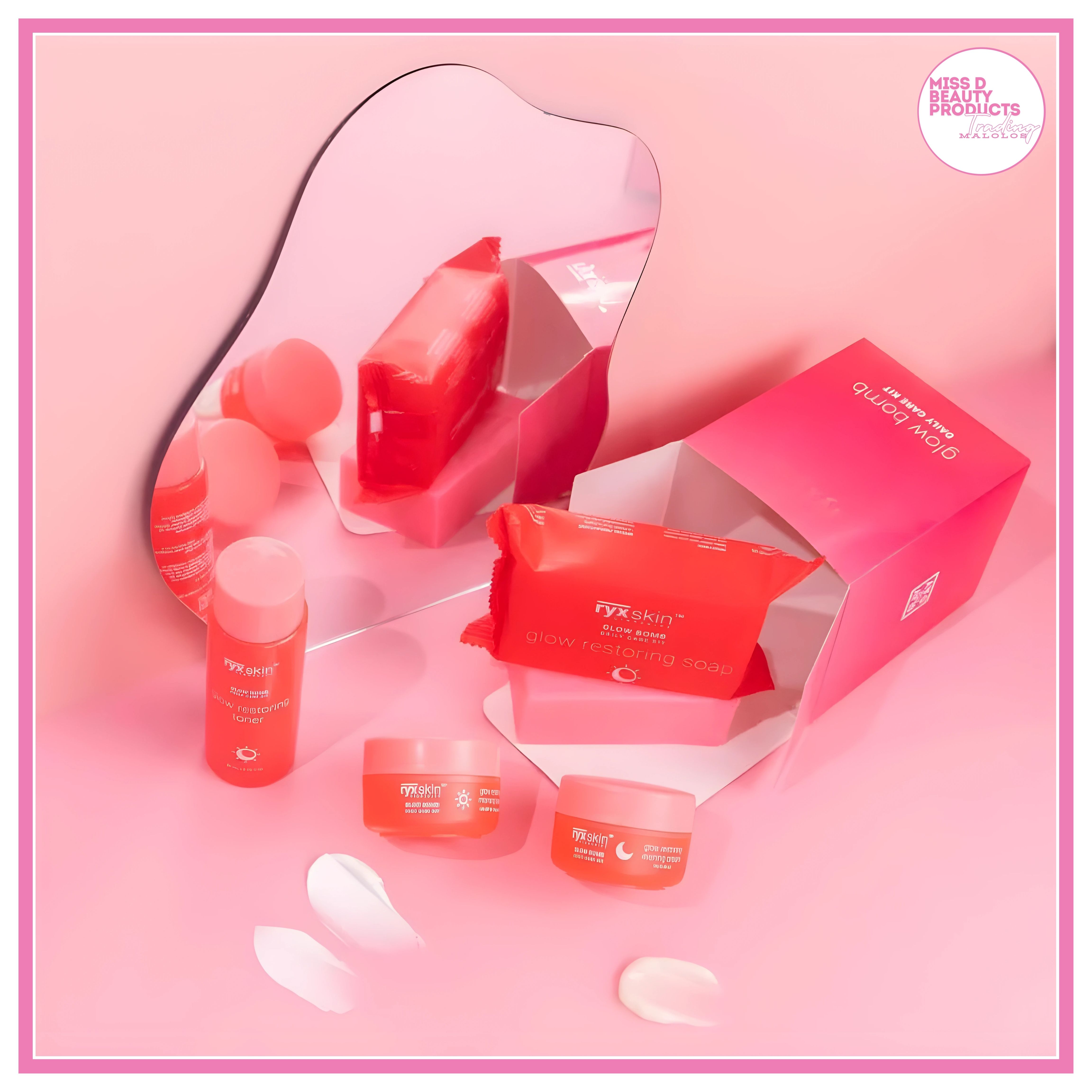 RyxSkin Glow Bomb Daily Care Kit Former Ryx Clear Bomb Advanced ...