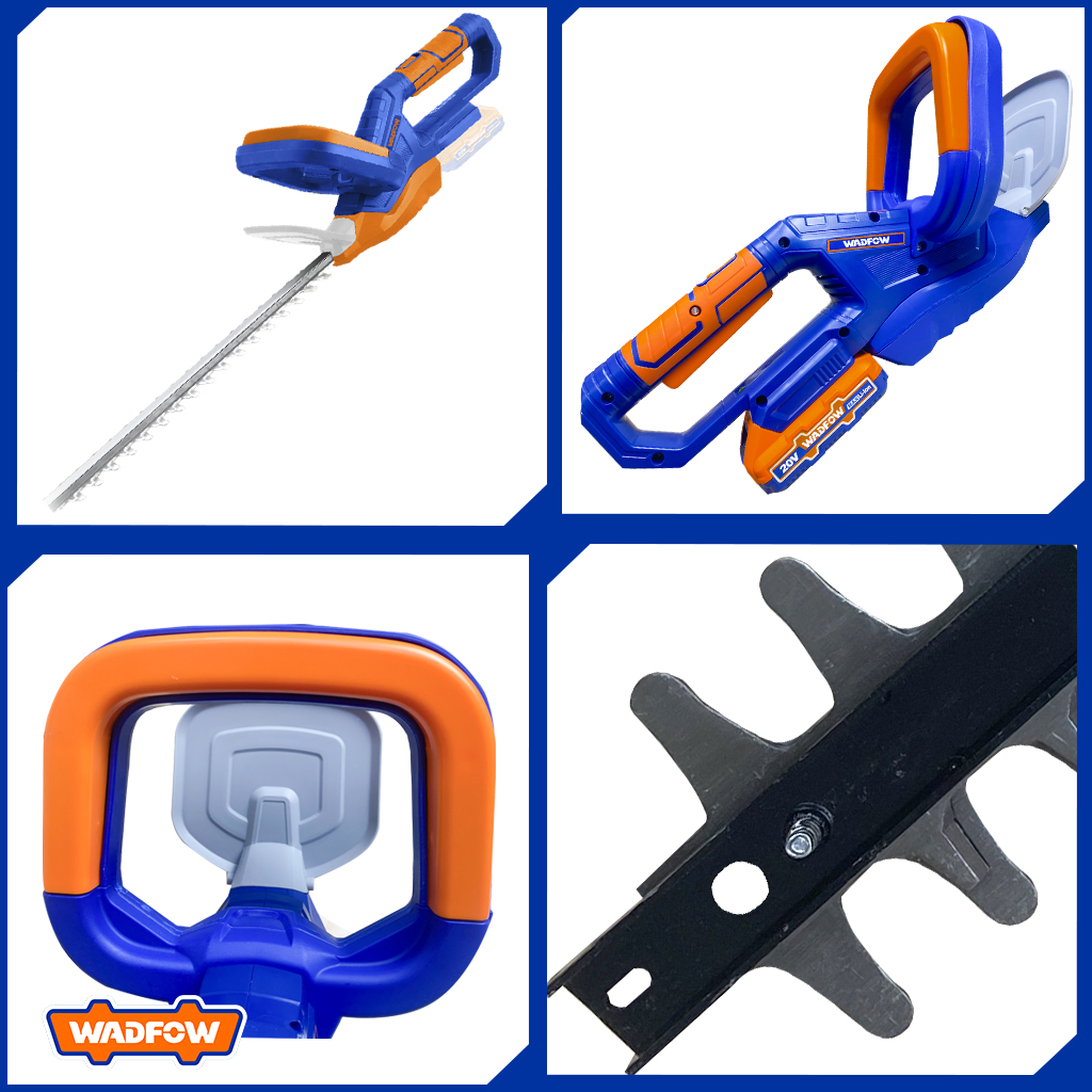 Wadfow P20 Series Lithium-Ion Cordless Hedge Trimmer 20V WAD-CT ...
