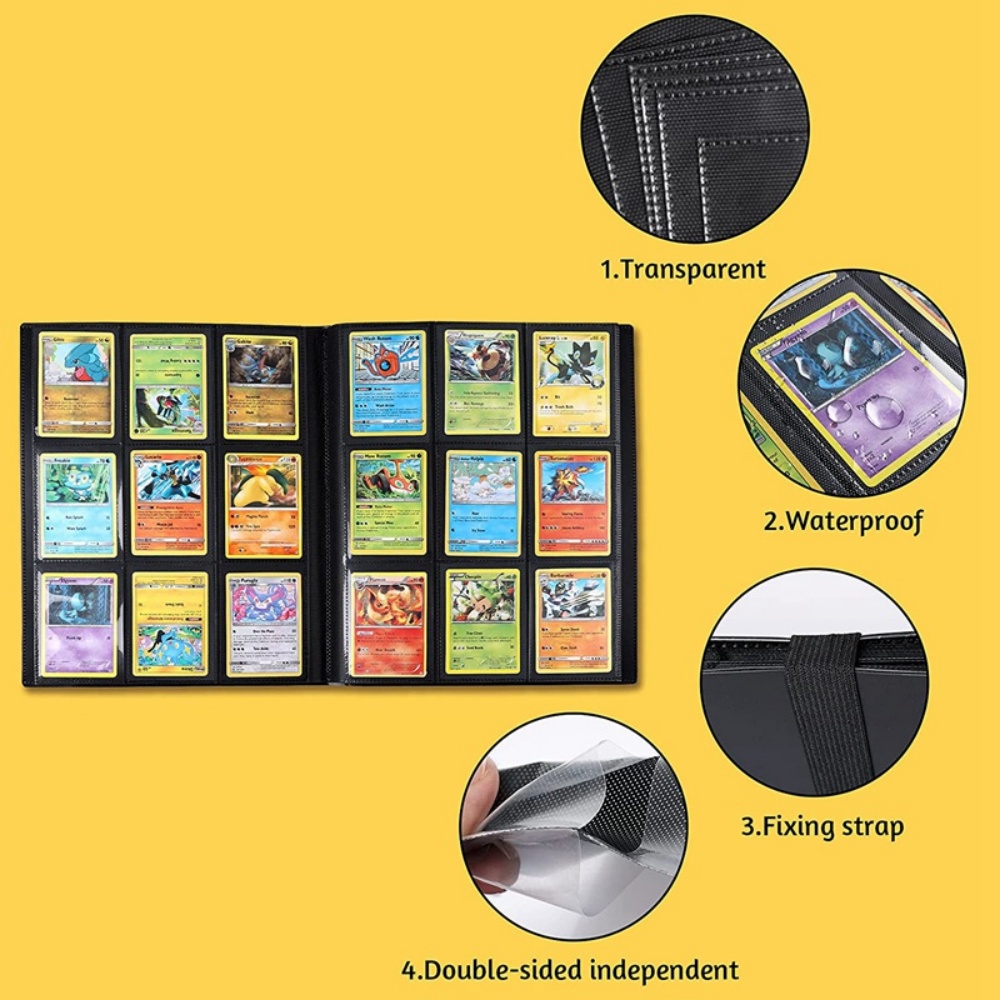 70*96mm 360 Slots Card Album Card Collection Book For TCG MTG Yugioh ...