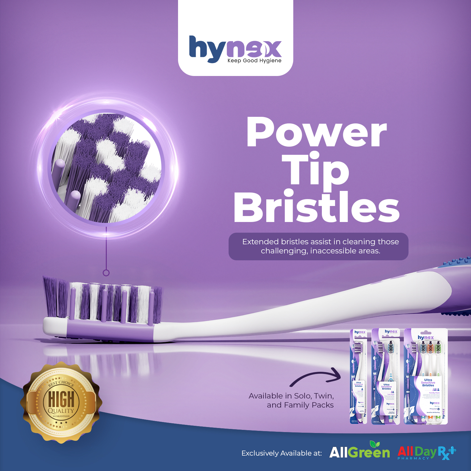 Hynex Premium Toothbrush Family Pack | Shopee Philippines