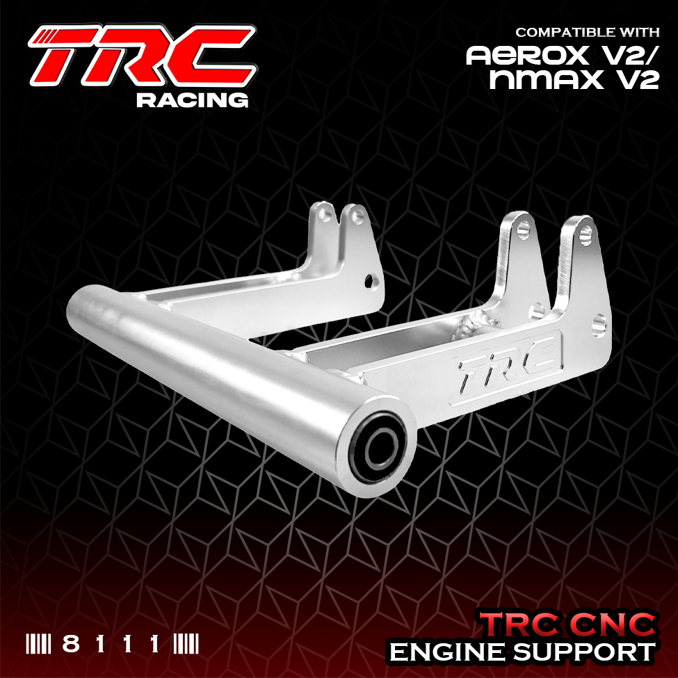 TRC RACING CNC ENGINE SUPPORT PLUS 2 for AEROX V2/NMAX V2 8111 | Shopee ...
