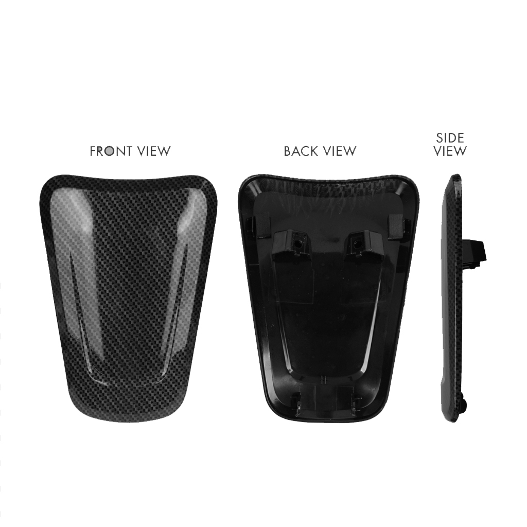 Transparent Aerox V2 Tank Cover | ABS Carbon Plastic | Scratchproof ...