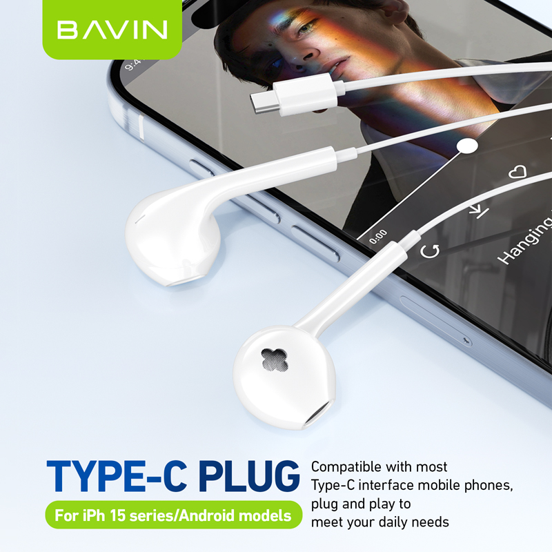 BAVIN HX871 / HX875 Hi-Fi Wired Earphone Stereo Sound Quality Music ...