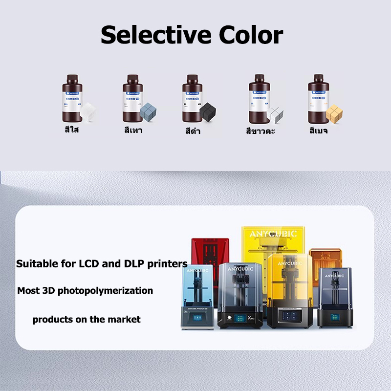ANYCUBIC Resin 1kg 3D Printing Resin General / Eco Resin / Craftsman ...