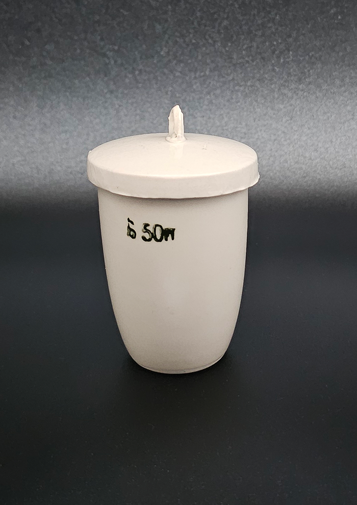 Crucible Tall Form Porcelain c-7 50 mL with BIR Sales Invoice | Shopee ...