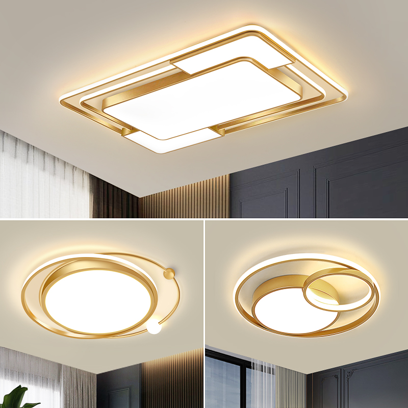 Modern Chandelier Ceiling Light Tri Color For Living Room Bedroom ...