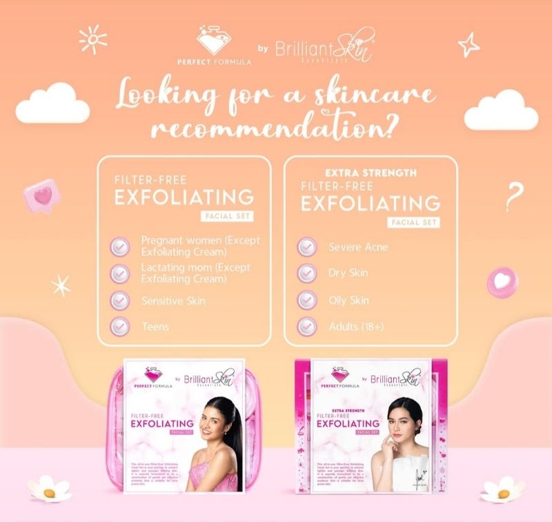 Perfect Formula Filter-Free Exfoliating Set Rabiya Set | Extra Strength ...