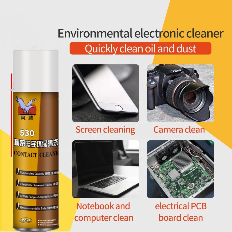 550ML Electronic Cleaner Screen Cleaner Electrical Contact Cleaner Fast ...