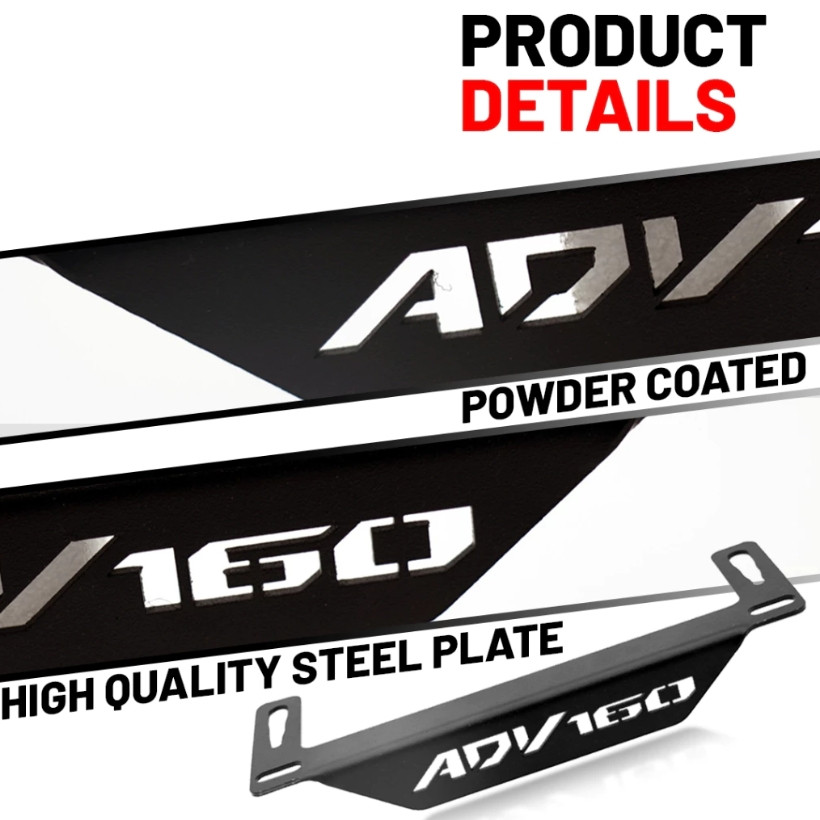 HONDA ADV 160 HEAVY DUTY MINI DRIVING LIGHT LED BRACKET | Shopee ...