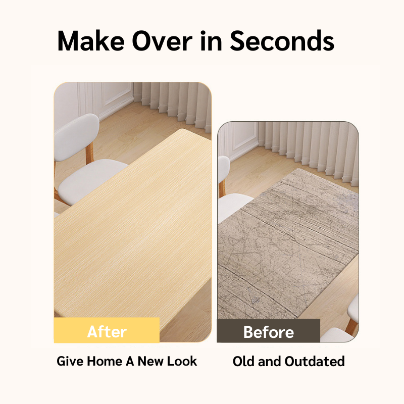 300cmX60cm Wood Design Wallpaper Waterproof Heat Resistant Self ...